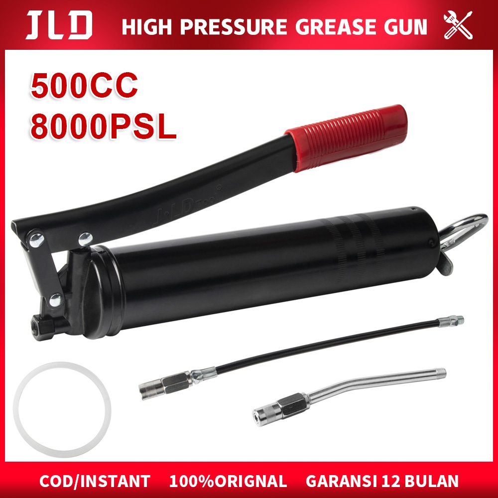Jual JLD Grease Gun/Pompa Gemuk 500CC 8000 psi Pompa gemuk grease gun ...