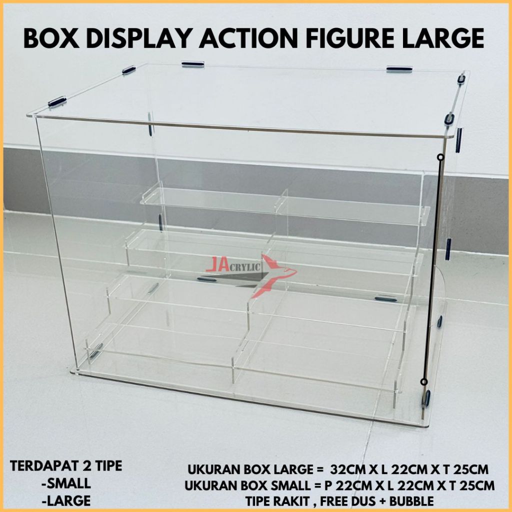 Jual BOX AKRILIK CUSTOM / CUSTOM KOTAK AKRILIK DISPLAY | Shopee Indonesia