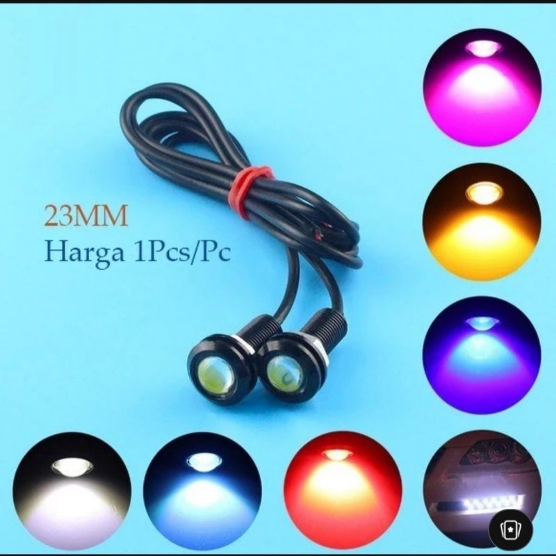Jual lampu led sorot eagle eye mata elang mirror light no flash super brigh | Shopee Indonesia