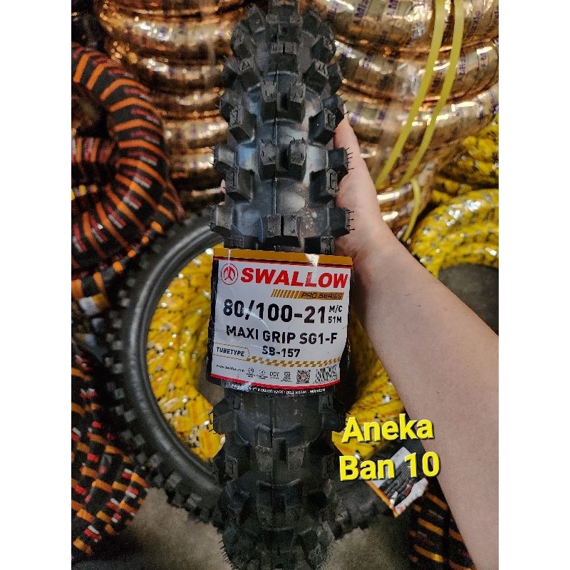 Jual Ban Luar Swallow 80/100-21 Maxi Grip SB-156 SG1-R Tubetype | Shopee Indonesia