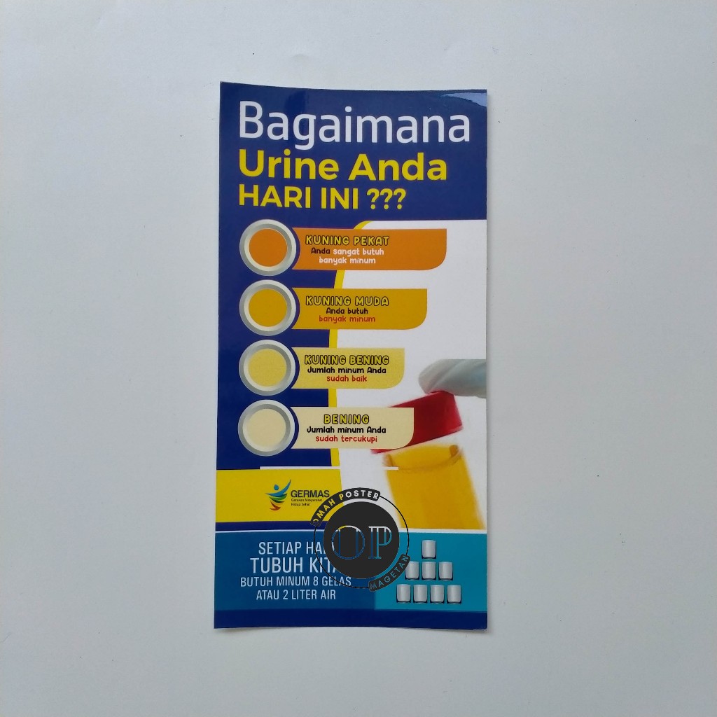 Jual Stiker Indikator Urin - Bagaimana Urin Anda Hari Ini - Stiker ...