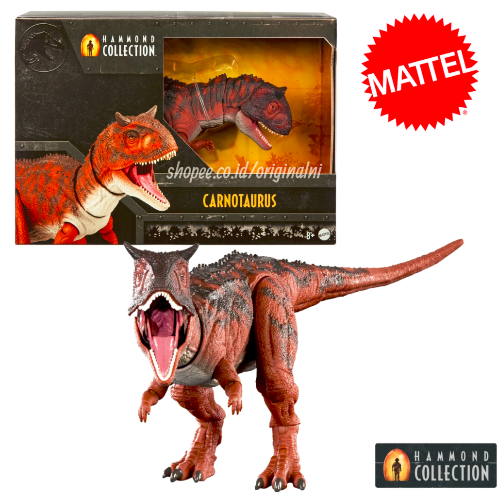 Jual Jurassic World Hammond Collection Carnotaurus Original Mattel ...