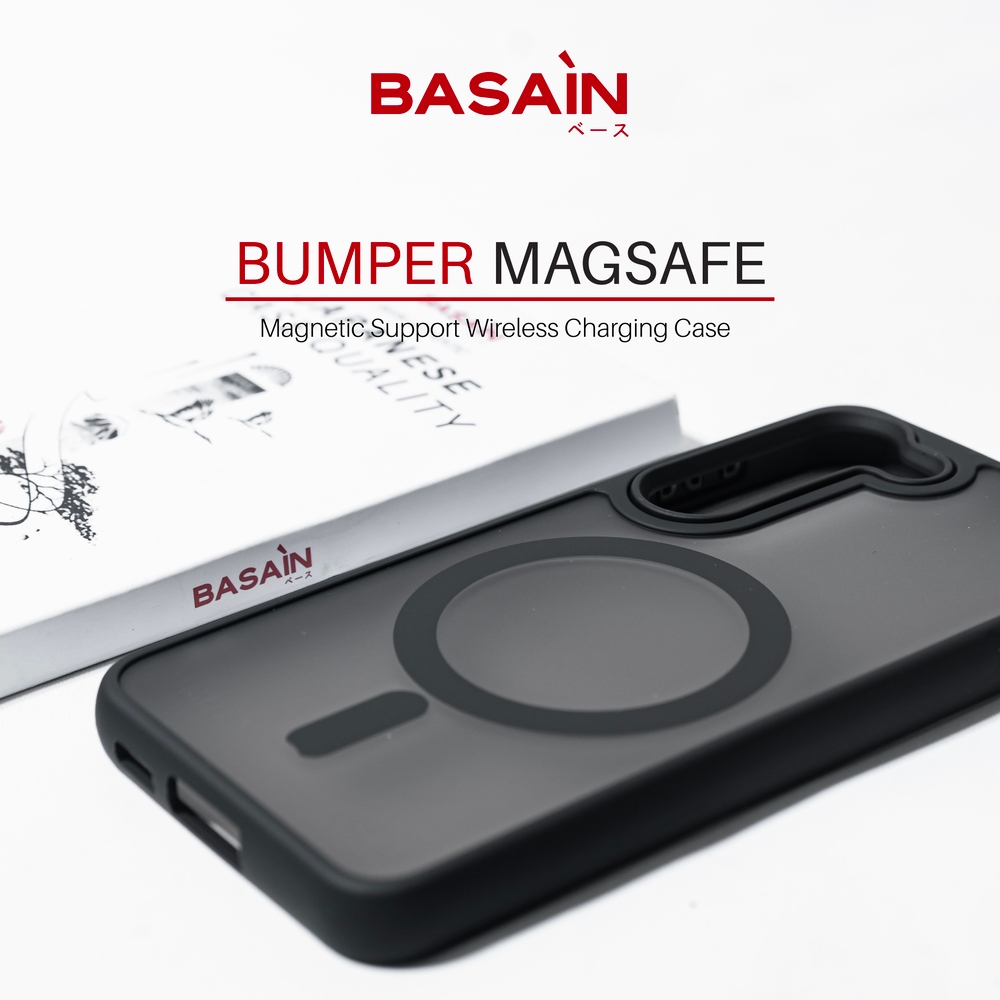 Jual BASAIN Casing Samsung S24/Plus/Ultra Bumper MagSafe | Shopee Indonesia