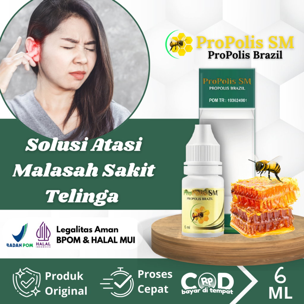Jual Obat Tetes Telinga Berair, Congek, Bernanah, Bau Busuk, Curek ...