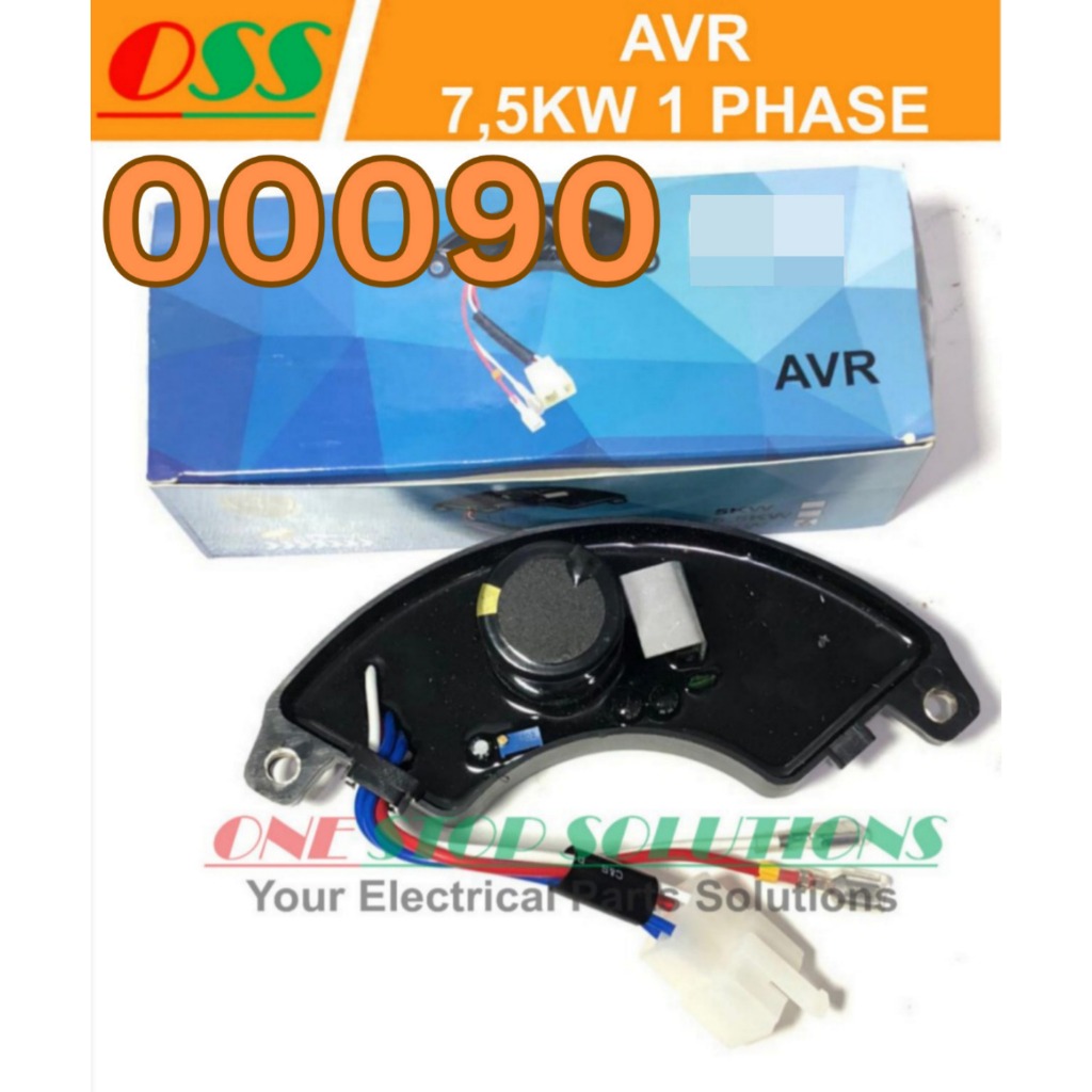 Jual AVR GENERATOR BENSIN 7,5KW / AVR GENSET 7,5 KW 7KW 1 PHASE 6 KABEL | Shopee Indonesia