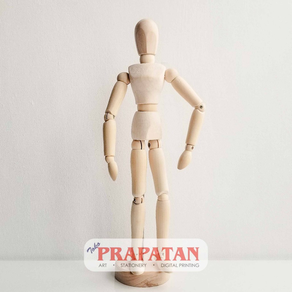 Jual Manekin Kayu Manusia (20cm/8inch) | Human Mannequin | Shopee Indonesia