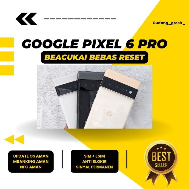 Jual IMEI PERMANEN Google Pixel 6 PRO 128GB BEBAS RESET MULUS NORMAL ...