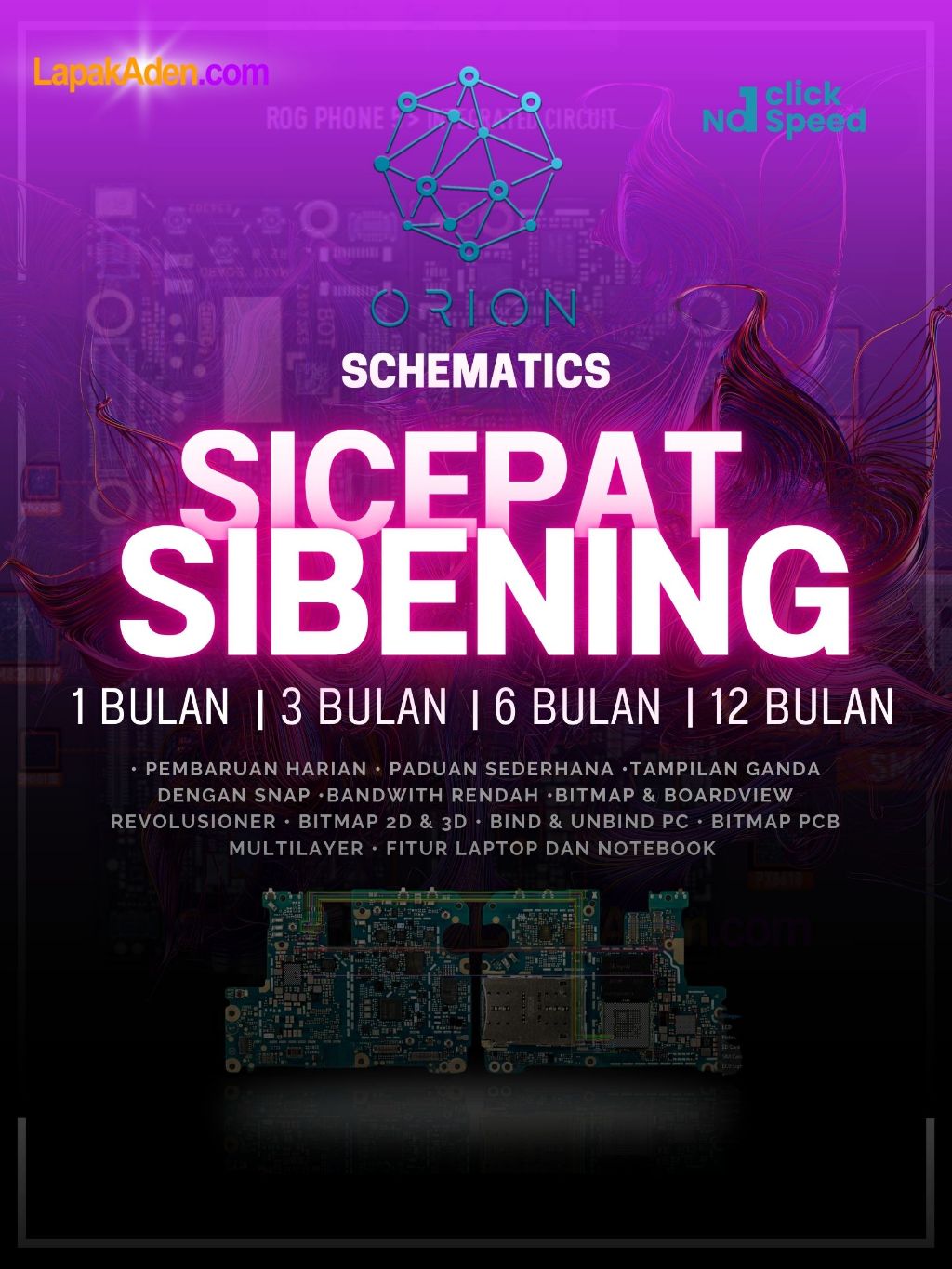 Jual Orion Schematics Estech Guide line Multilayer Aktivasi ...