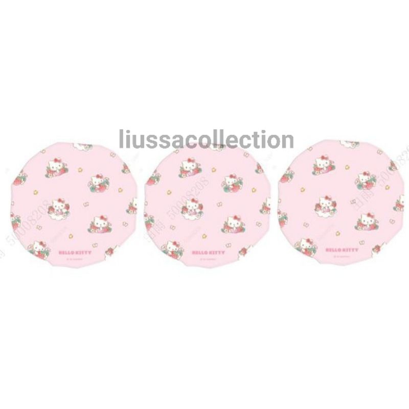 Jual Shower Cap Miniso - Sanrio Characters Strawberry Collection Shower ...