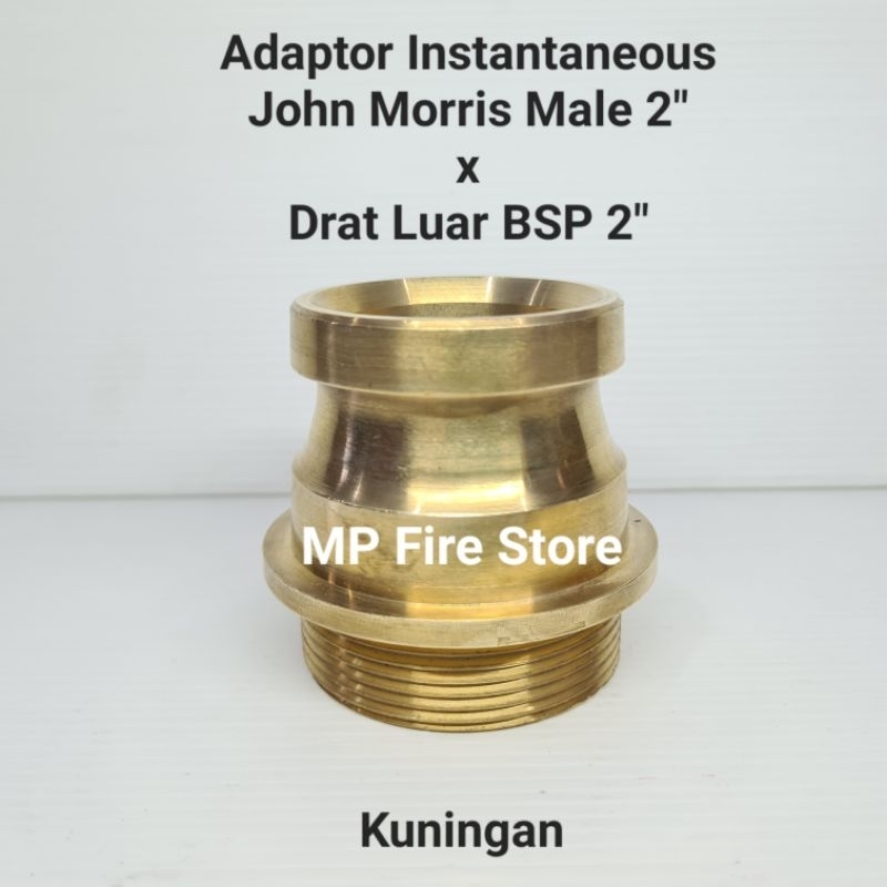 Jual ADAPTOR PEMADAM DRAT LUAR BSP 2 in x INSTANTANEOUS JOHN MORRIS ...