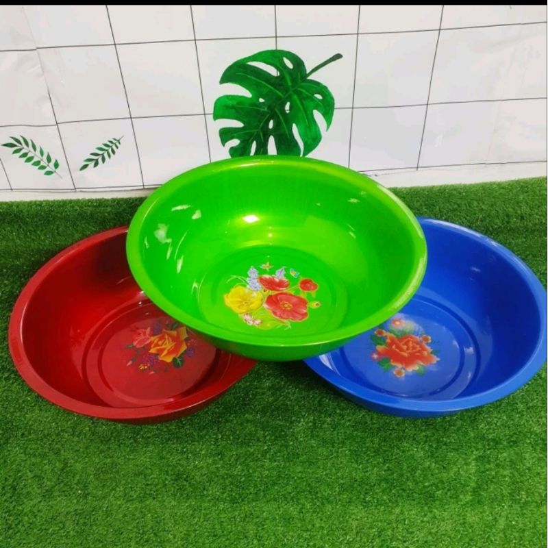 Jual BASKOM STAINLES WARNA UK 34 CM 36 CM 38 CM / HARGA PER 3 PCS ...