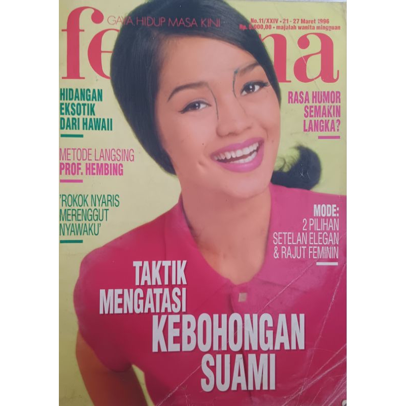 Jual majalah lawas Femina - 2 edisi | Shopee Indonesia