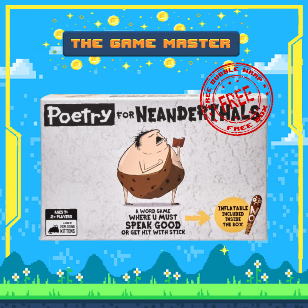 Jual POETRY FOR NEANDERTHALS BOARD GAME | Shopee Indonesia