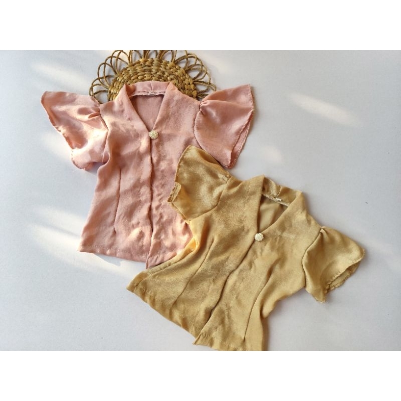Jual Kebaya Jadi Anak Silky Hazel Mutiara Pakaian Adat Bali | Shopee ...