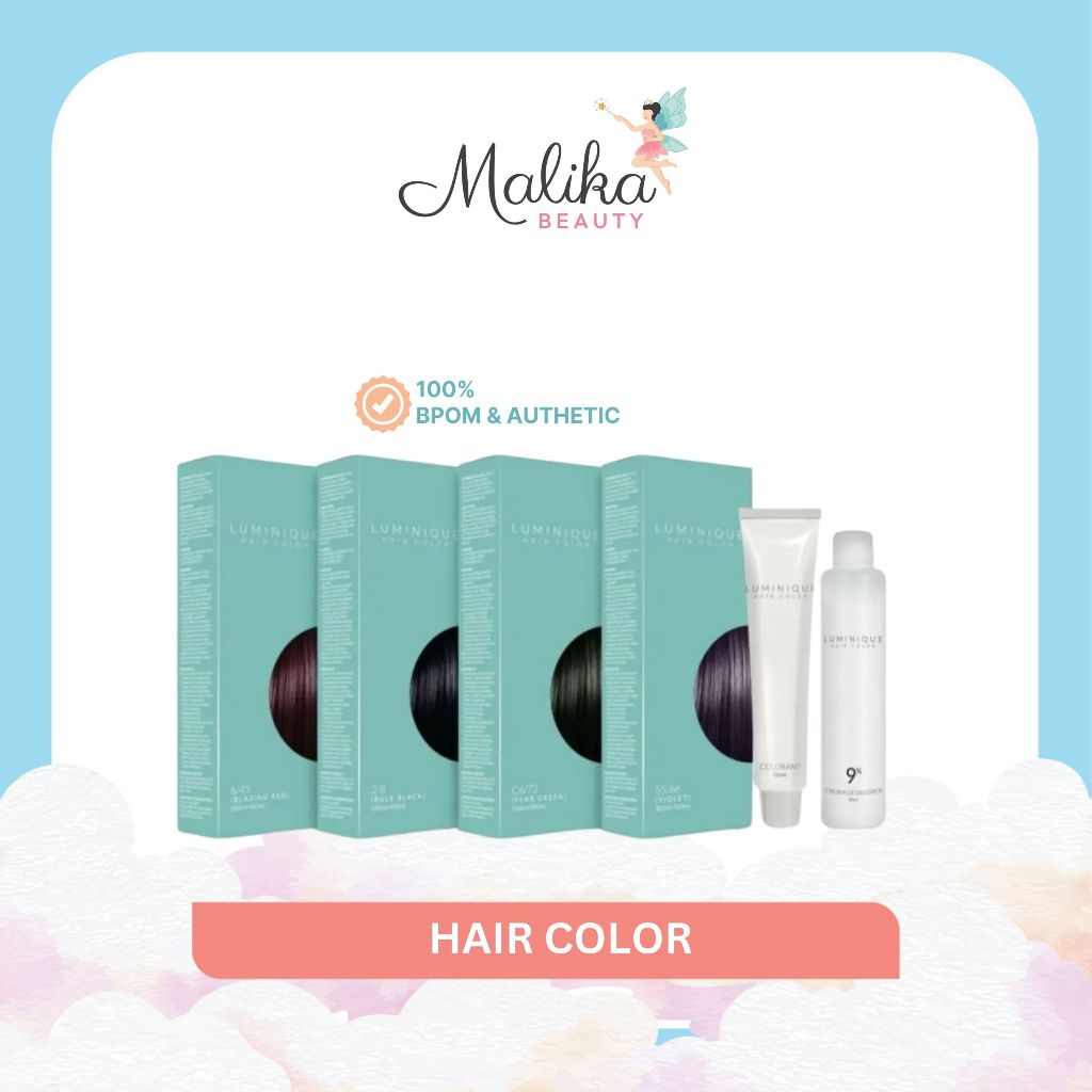 Jual Malika Beauty | LUMINIQUE Hair Color | Pewarna Rambut | Shopee ...