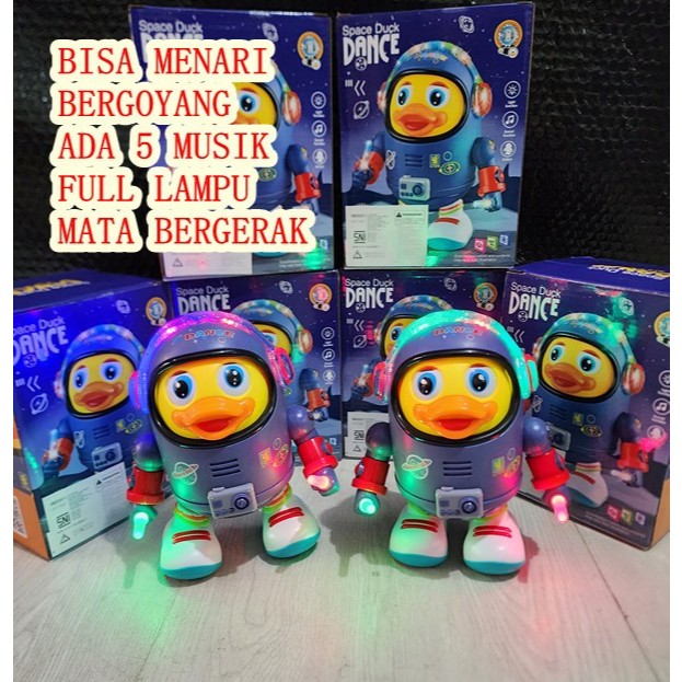 Jual MAINAN BEBEK ASTRONOT JOGET SPACE DUCK DANCE | Shopee Indonesia