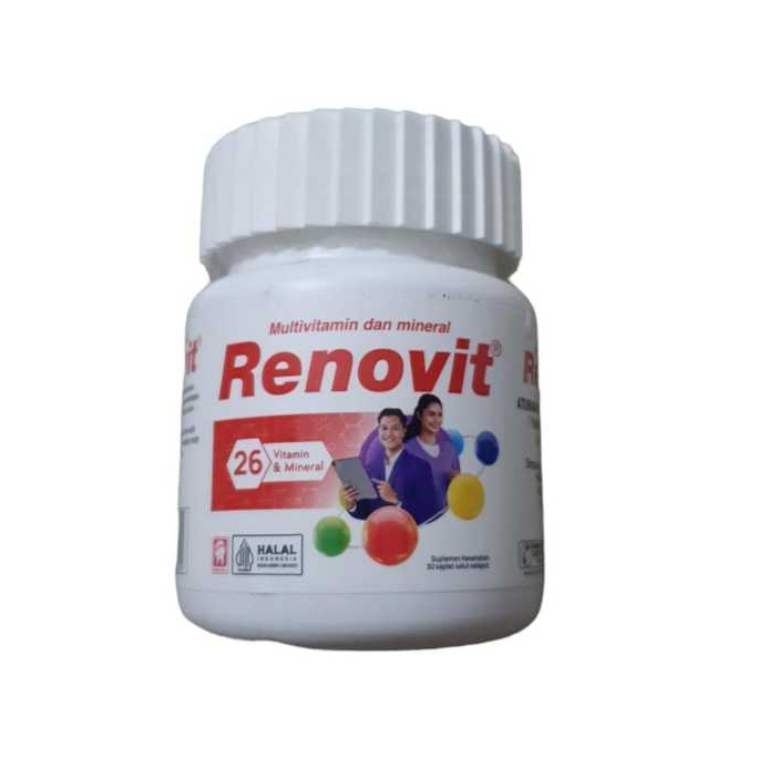 Jual Renovit isi 30 kaplet | Shopee Indonesia