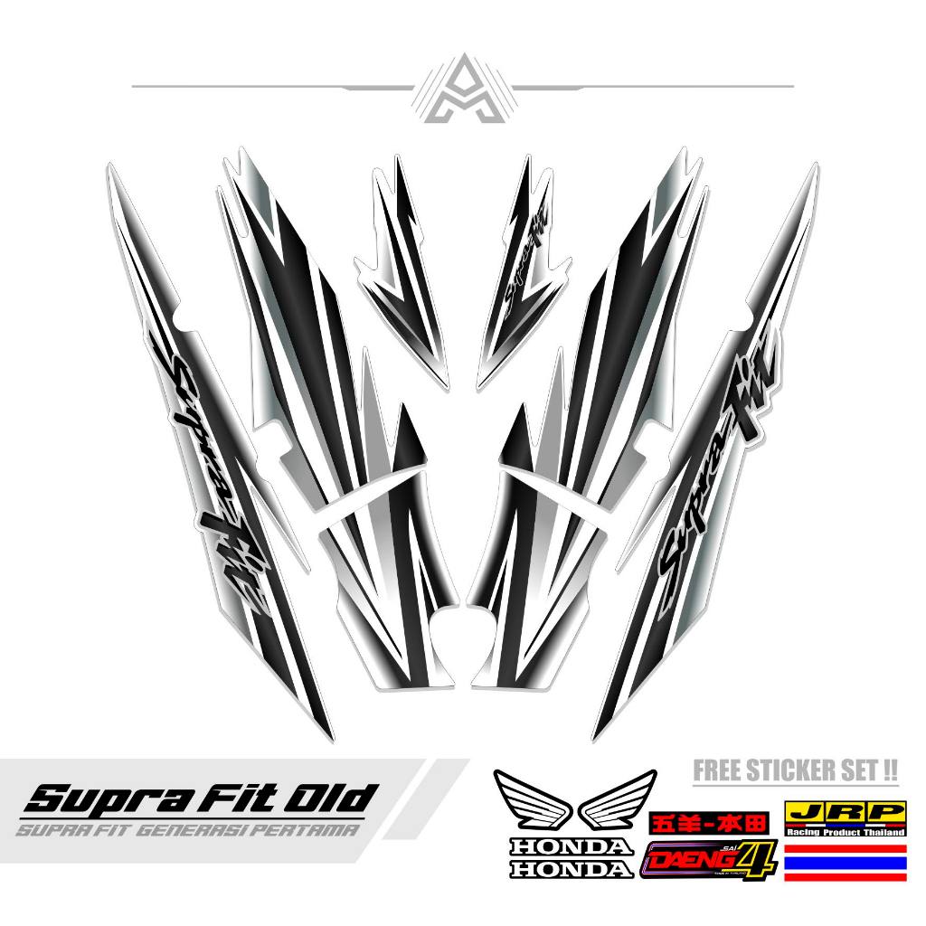 Jual STRIPING SUPRA FIT LAMA / MTF 4 / WAVE 110 S / STIKER SUPRA FIT ...