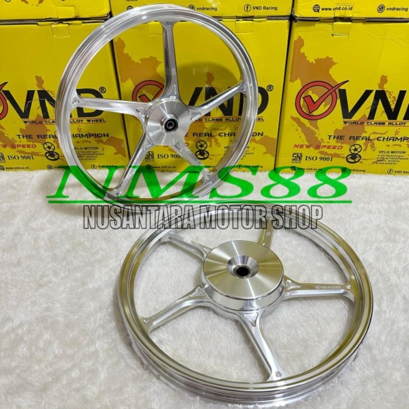 Jual VND Velg AK 55 F 1.60x17 & R :1.85x17 Beat/ Scoopy/ Vario 110 ...