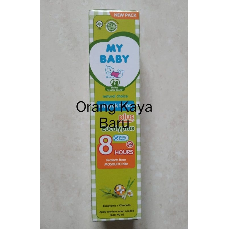 Jual Minyak Telon My Baby 90mL Hijau Eucalyptus Mengusir Nyamuk Nakal ...