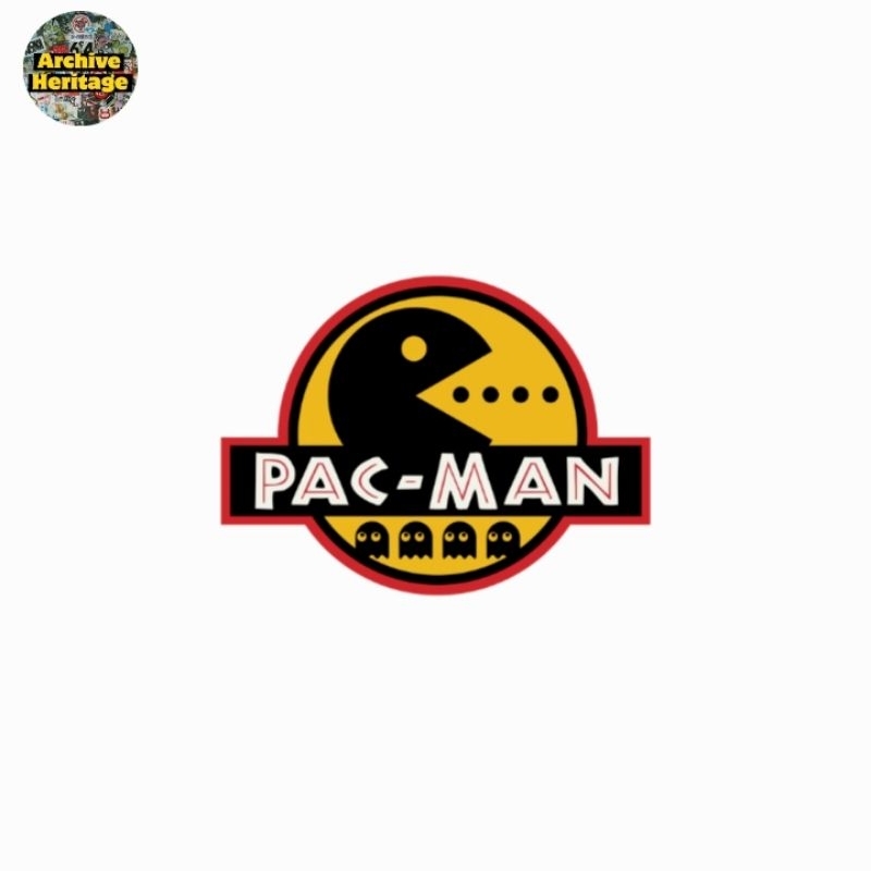 Jual sticker Pacman logo games stiker | Shopee Indonesia