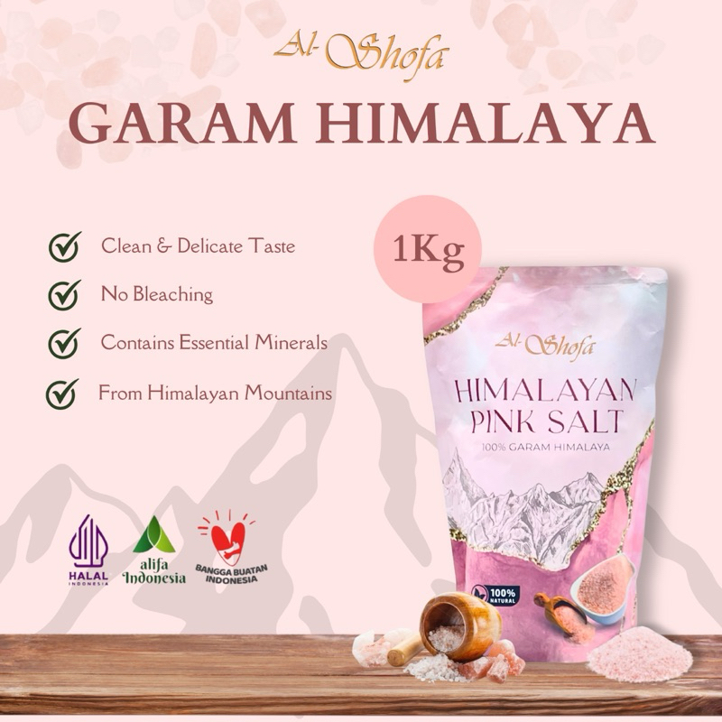 Jual Garam Himalaya Al Hofa 1G Himalayan Pin | Shopee Indonesia
