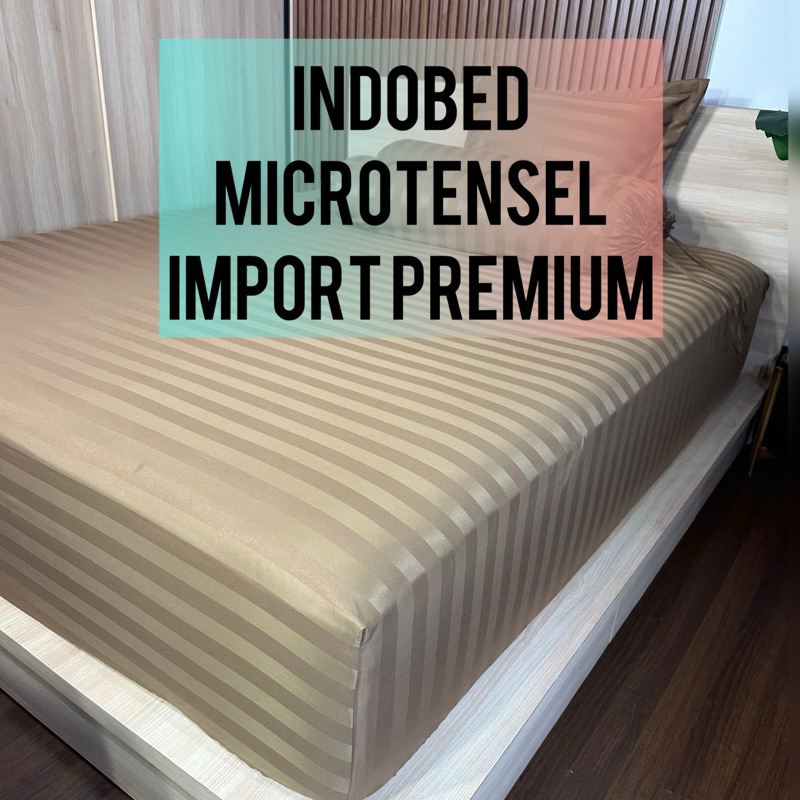 Jual INDOBED Tinggi 30 Sprei Hotel Microtensel Premium Gramasi 120 ...