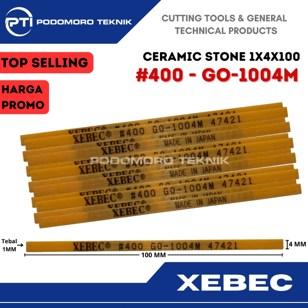 Jual Ceramic Xebec #400 1x4x100 / Ceramic Fiber Stone Merk XEBEC | Shopee Indonesia