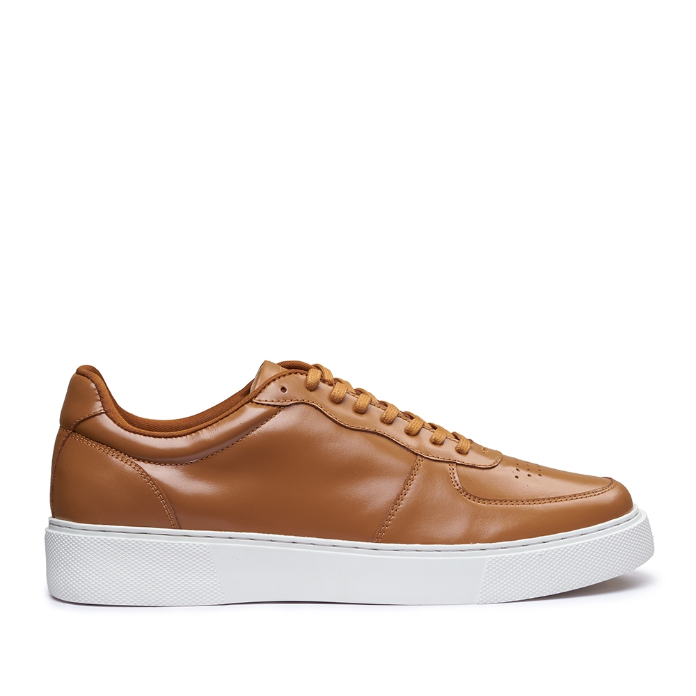 Jual Prabu - Catur Calf Tan Sepatu Sneakers Pria-Cokelat | Shopee Indonesia