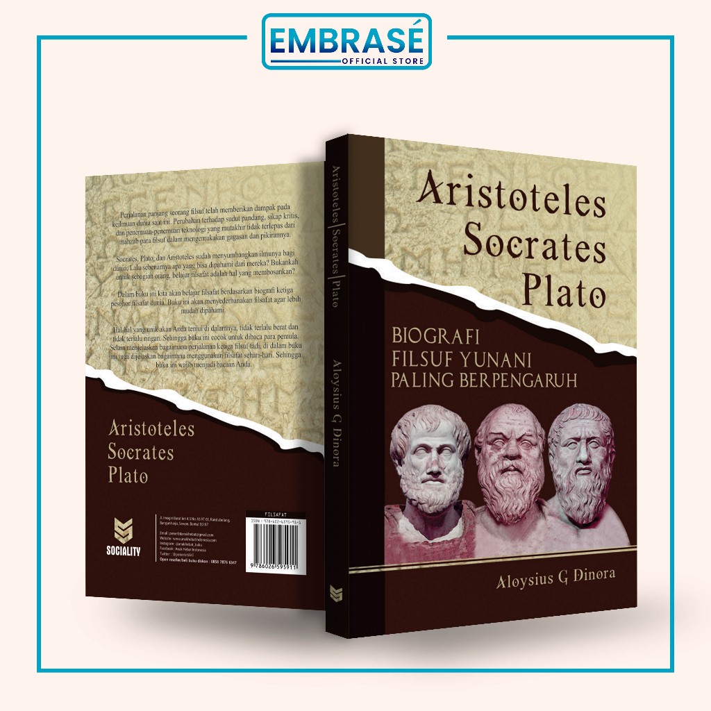 Jual Buku aristoteles socrates plato: biografi filsuf yunani paling ...