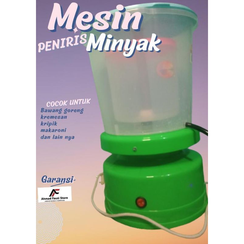 Jual Alat Peniris Minyak Goreng / SpinerKapasitas 3 Liter | Shopee ...