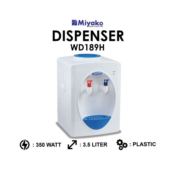 Jual Miyako WD189H Dispenser Air Hot and Normal WD-189H | Shopee Indonesia
