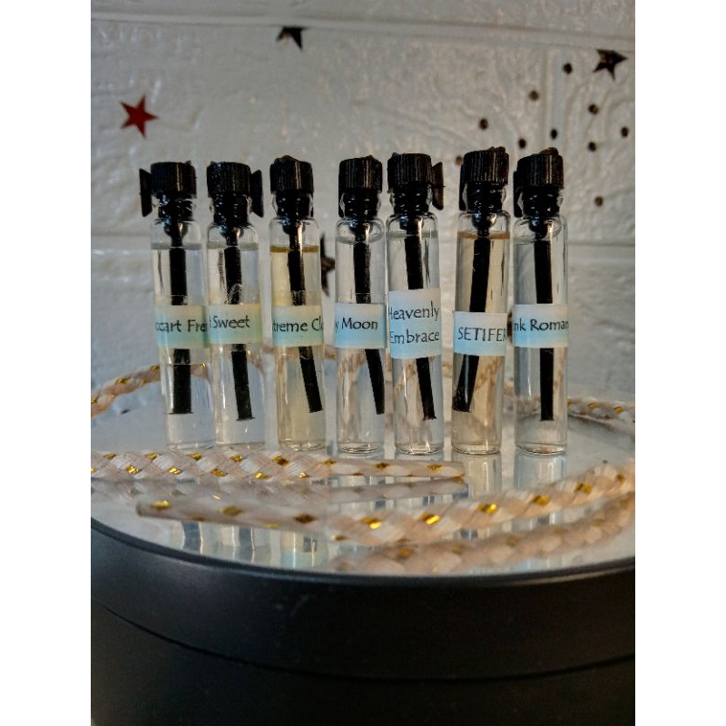 Jual TESTER VIAL Parfum Tahan Lama 2 ml (min order 3 pcs) | Shopee ...