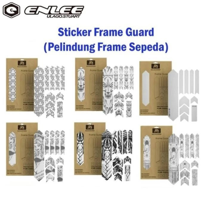 Jual Enlee Sticker Frame Guard Protector Pelindung Body Sepeda Stiker ...