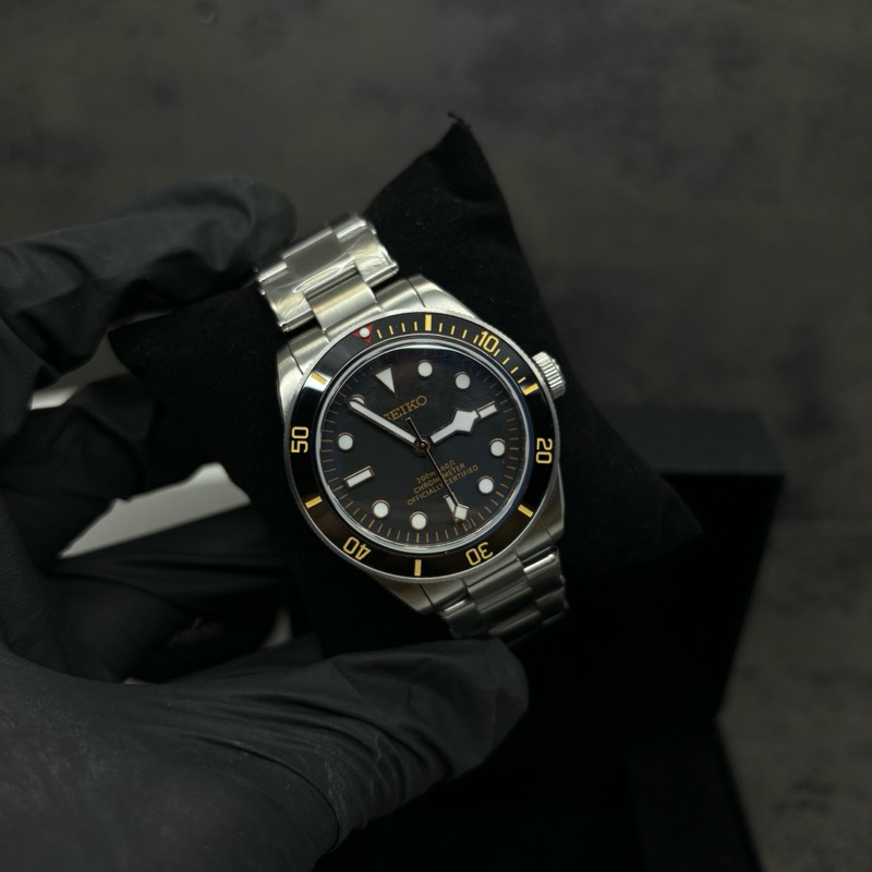 Jual Jam Tangan Seiko Mod Blackbay BB58 Black Bronze NH35 Automatic ...
