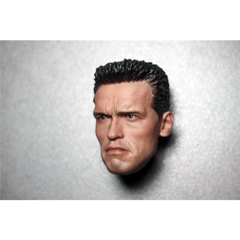 Jual Kepala HS 1/6 Head Sculpt Arnold Custom Series Terminator 2 T 800 ...