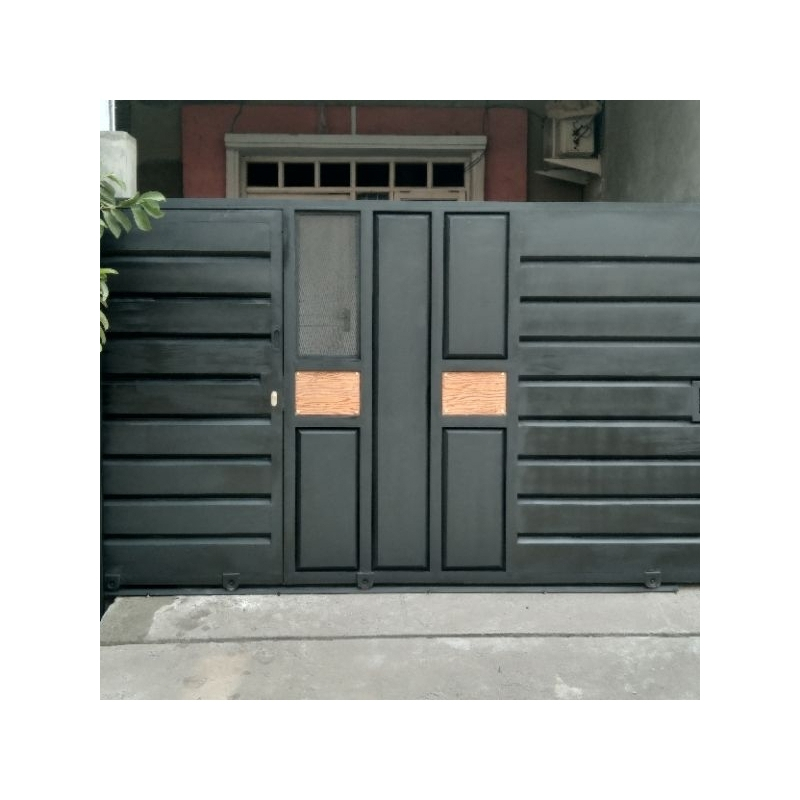 Jual pagar full plat minimalis modern model terbaru | Shopee Indonesia