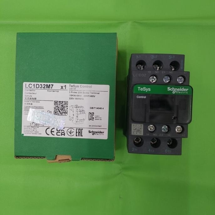 Jual Kontaktor Schneider Lc1d32 Contactor Schneider Lc1 D32 Lc1d32m7