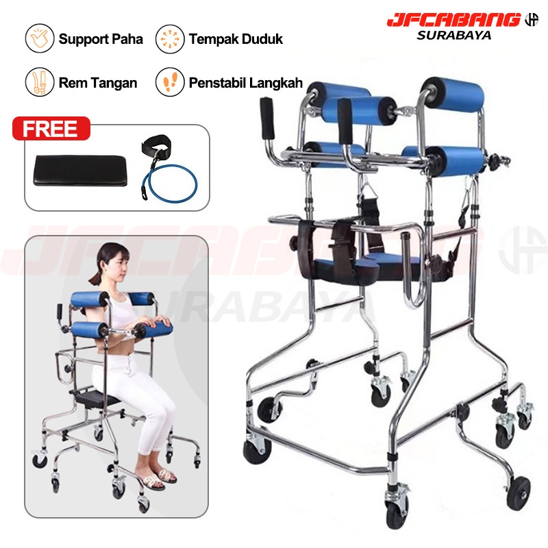 Jual Rollator walker//ketinggian yang dapat disesuaikan/Tidak mudah ...