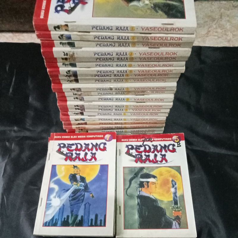 Jual Buku Komik PEDANG RAJA volume 1 sampai 12 | Shopee Indonesia