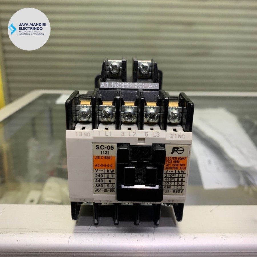 Jual KONTAKTOR FUJI SC-05 ORIGINAL 220V 20A | Shopee Indonesia