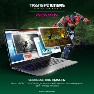 Jual Advan TBOOK X TRANSFORMER Laptop 14 inch Intel N100 4GB / 128GB ...
