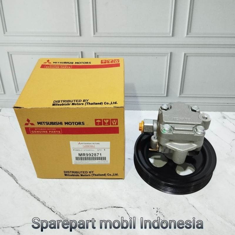 Jual Pompa Power Steering Pump Steering Triton 2.5 Pajero Sport 4d56 ...