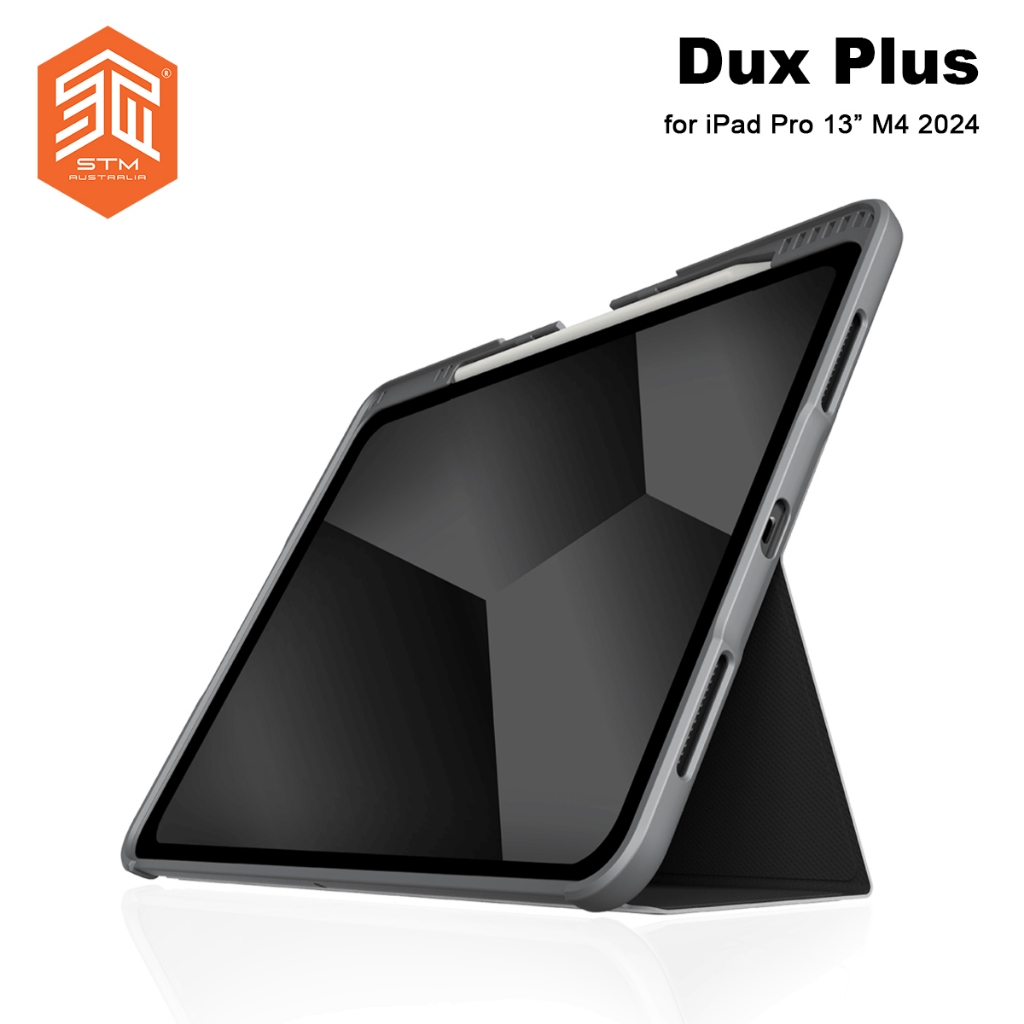 Jual Casing iPad Pro 13 Inch M4 2024 STM Dux Plus Stand Case - Black ...