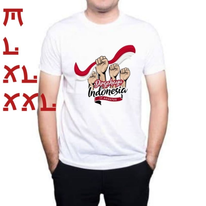 Jual Kaos kemerdekaan indonesia 17 Agustus. | Shopee Indonesia