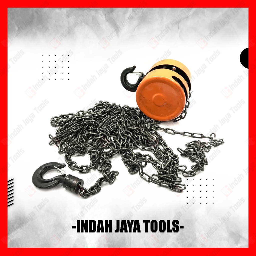 Jual MURAH Chain Block 2 Ton x 5 Meter - Alat Angkut Barang Berat Takel ...