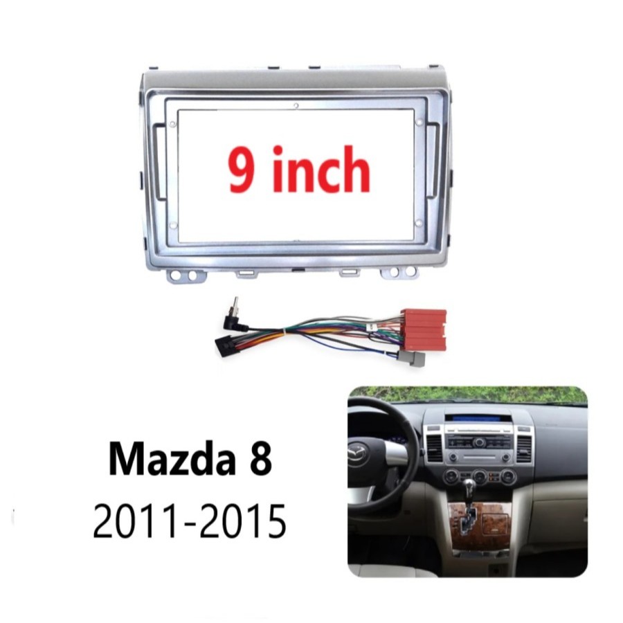 Jual FRAME HEAD UNIT ANDROID 9 INCH MAZDA M8 / MAZDA 8 2011 - 2015 ...