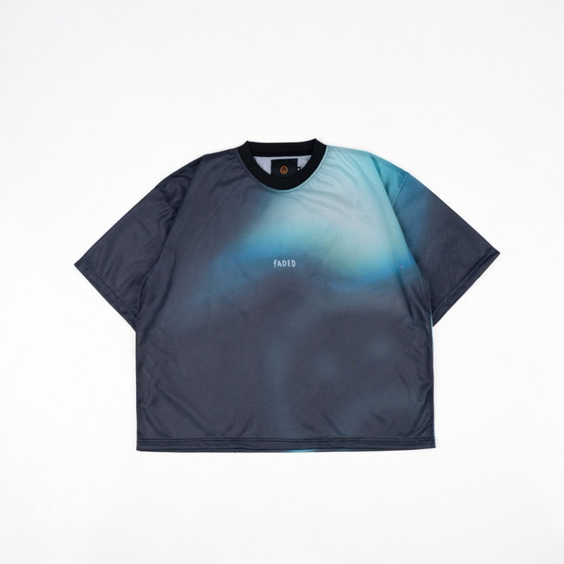 Jual FAITH FADE Academia - Saddey Faded Mesh Boxy Top | Shopee Indonesia