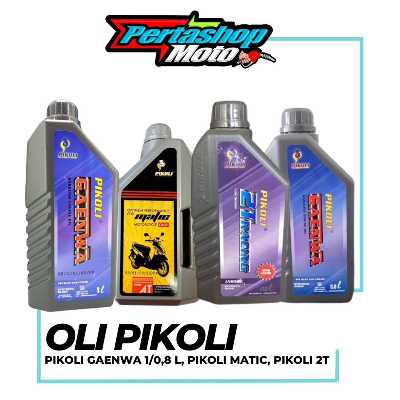 Jual OLI PIKOLI 0,8L OLI PIKOLI 1L OLI PIKOLI 2T RACING OLI PIKOLI ...