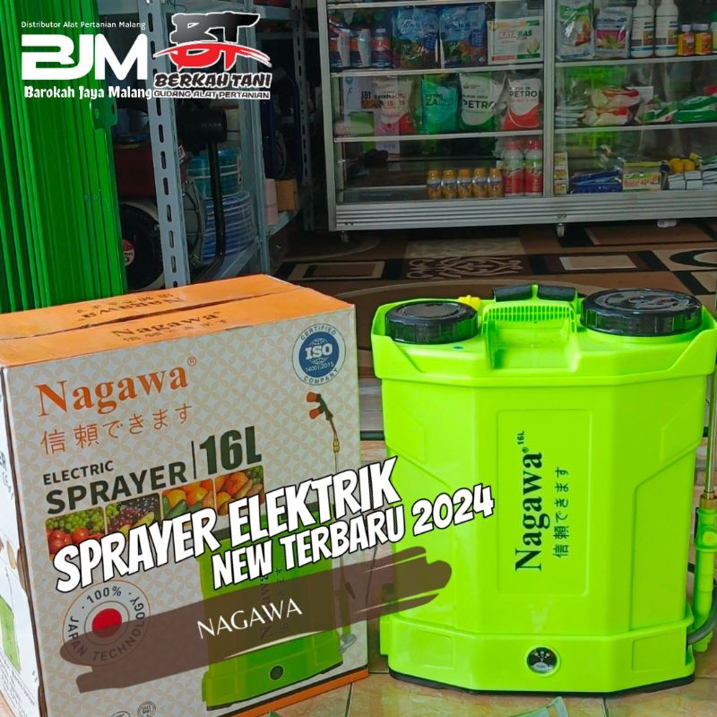 Jual Sprayer elektrik nagawa 16 liter new 2023 / tangki elektrik ...